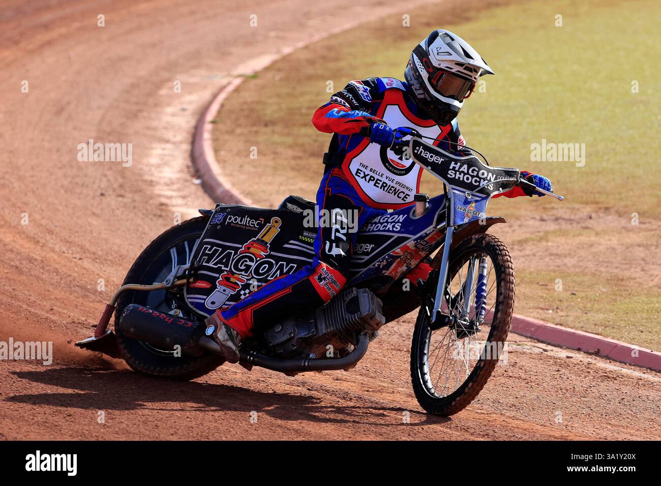 Harry Fletcher during the Belle Vue Aces Experience Track Day at the ...