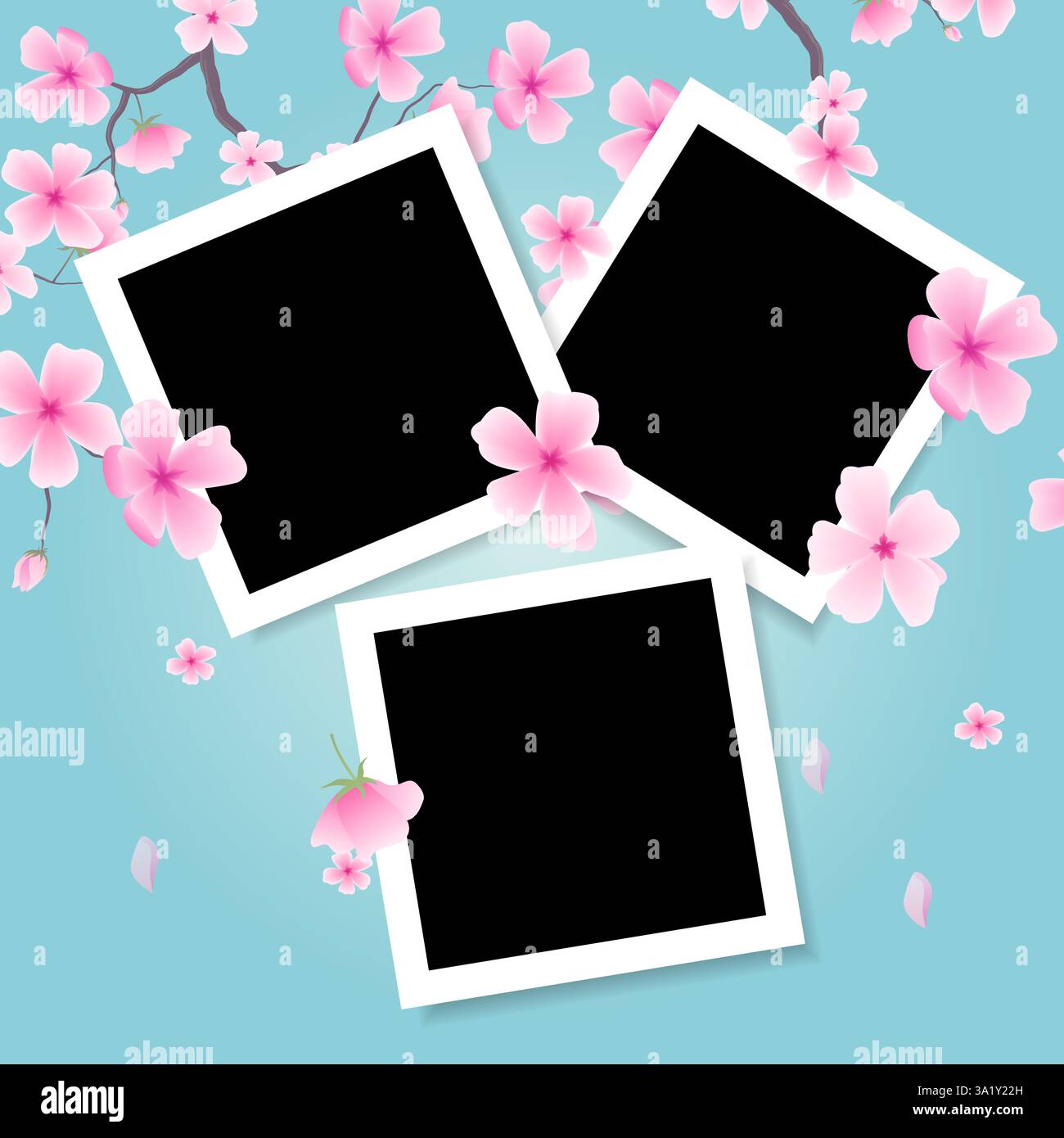 Selection of realistic photo frame mockups Stock Vector Image & Art - Alamy