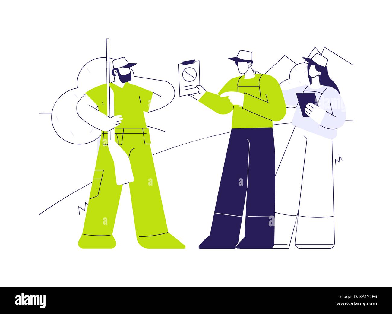 Control hunting abstract concept vector illustration Stock Vector Image ...