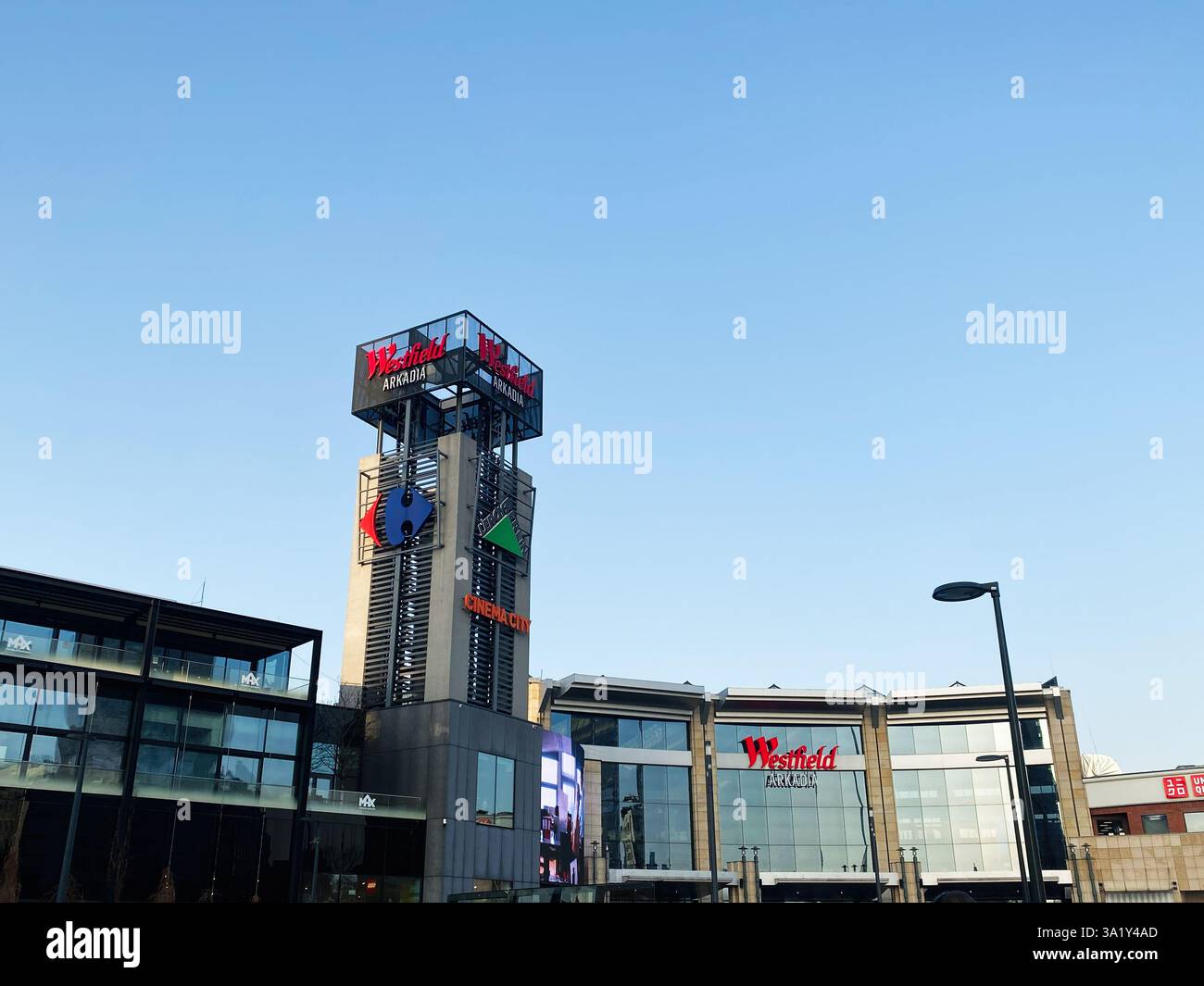 Warsaw, Poland - March 08, 2025: Contemporary Westfield Arkadia ...