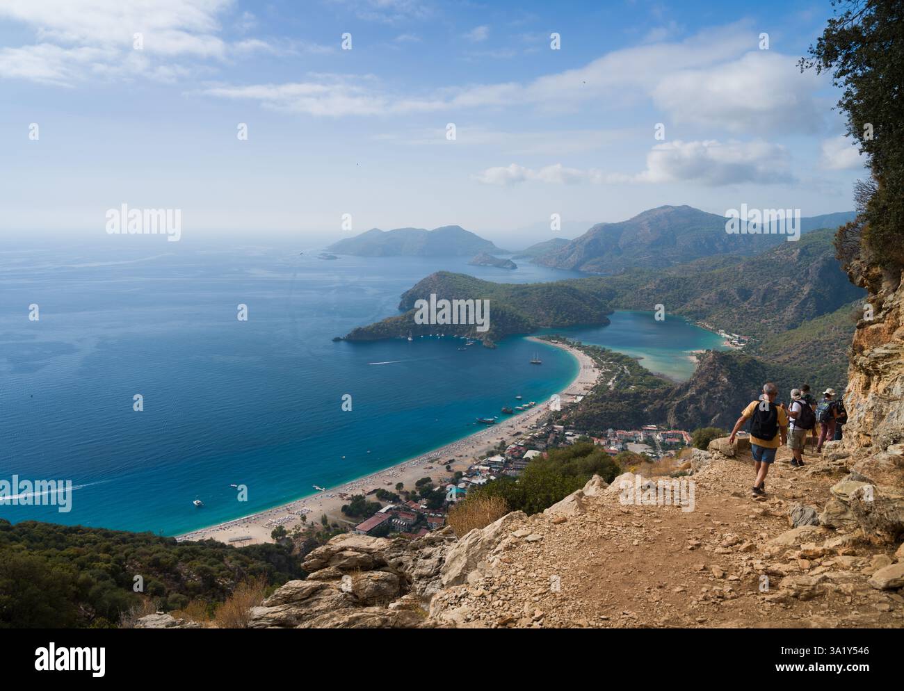 Mugla, Turkey - 13.10.2024: Wonderful view of Dead sea( Ölüdeniz ) from ...
