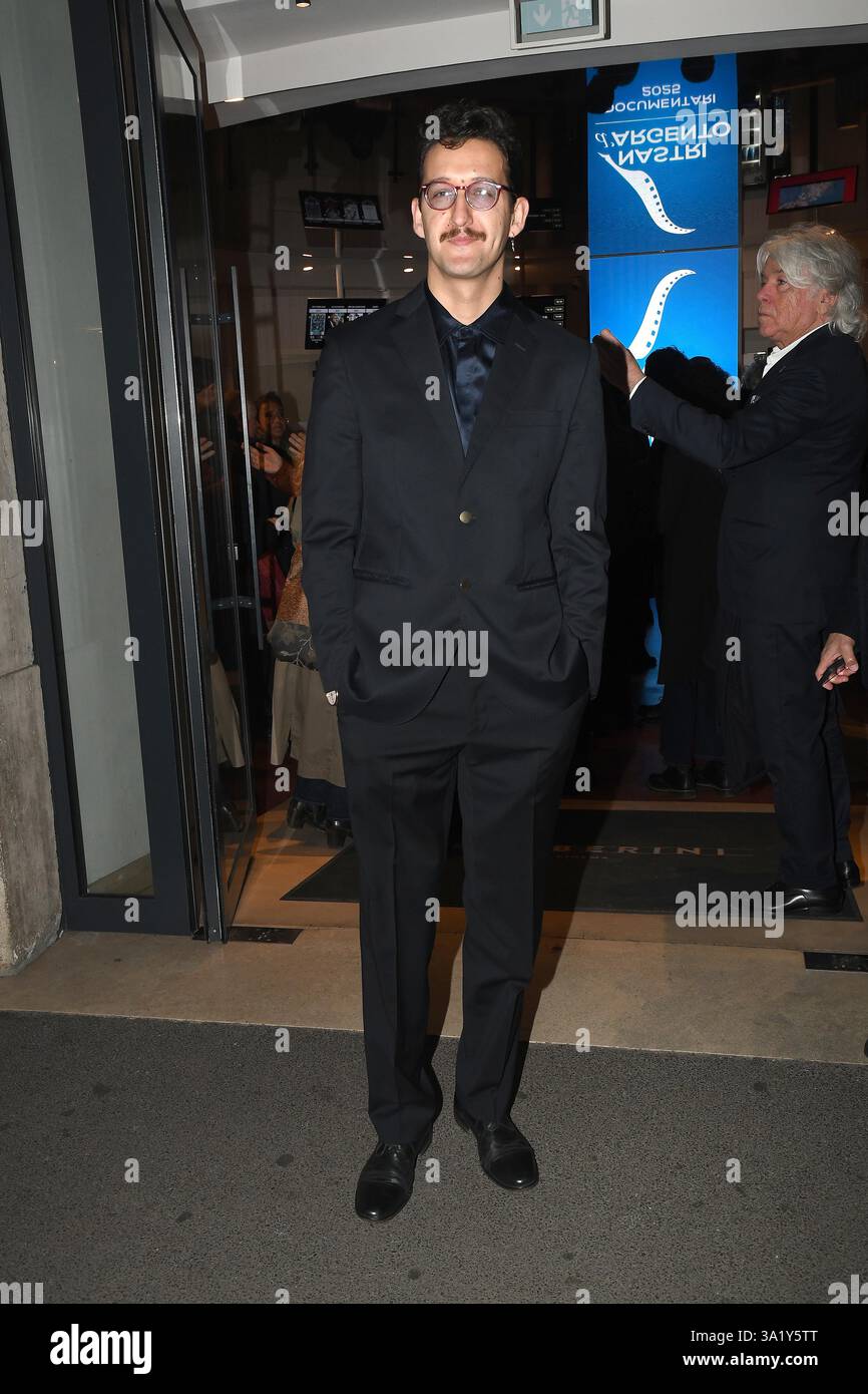 Rome, Italy. 10th Mar, 2025. Rome, Cinema Barberini Awards "Nastri D'Argento Doc 2025", In the ...