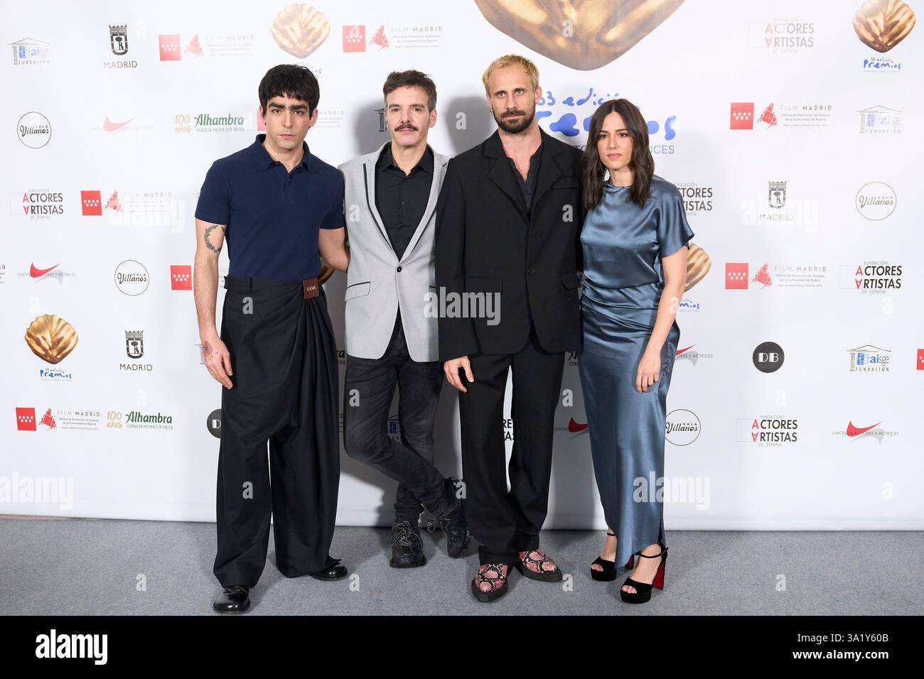Madrid. Spain. 20250310, Omar Ayuso, Javier Giner, Oriol Pla, Marina ...