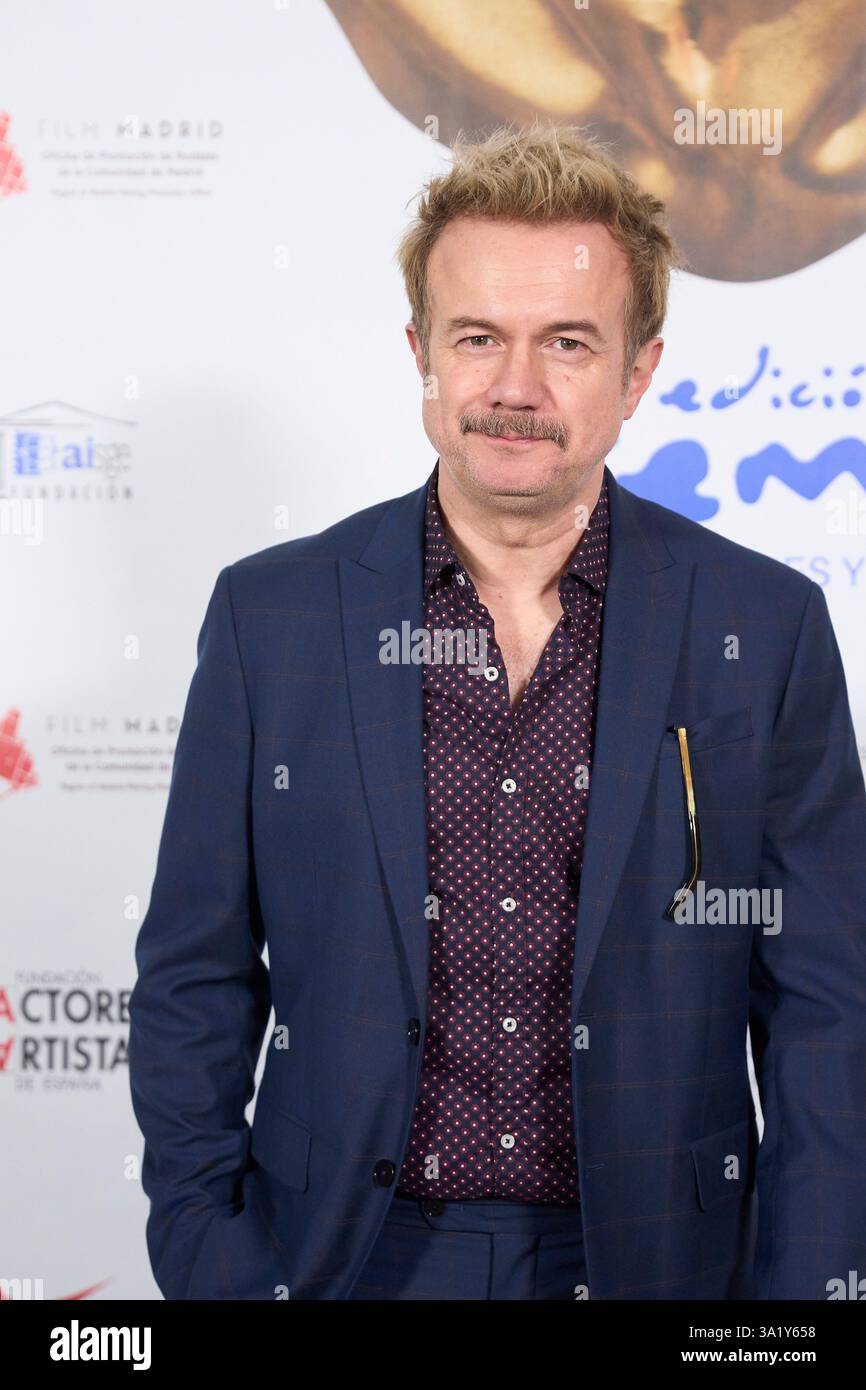 Madrid. Spain. 20250310, Tristan Ulloa attends 33rd Union de Actores ...