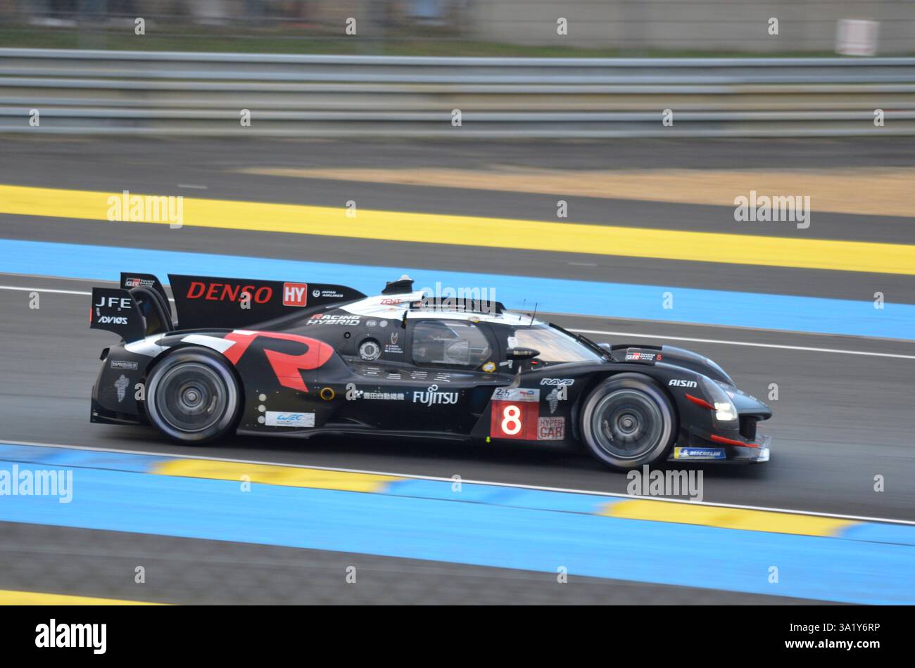 Toyota Gazoo Racing entered Toyota GR010 Hybrid Hypercar of Sebastien ...
