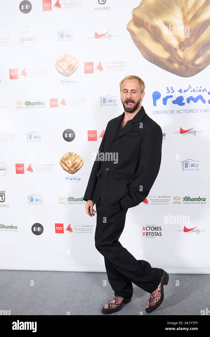 March 10, 2025, Madrid, Madrid, Spain: Oriol Pla attends 33rd Union de ...
