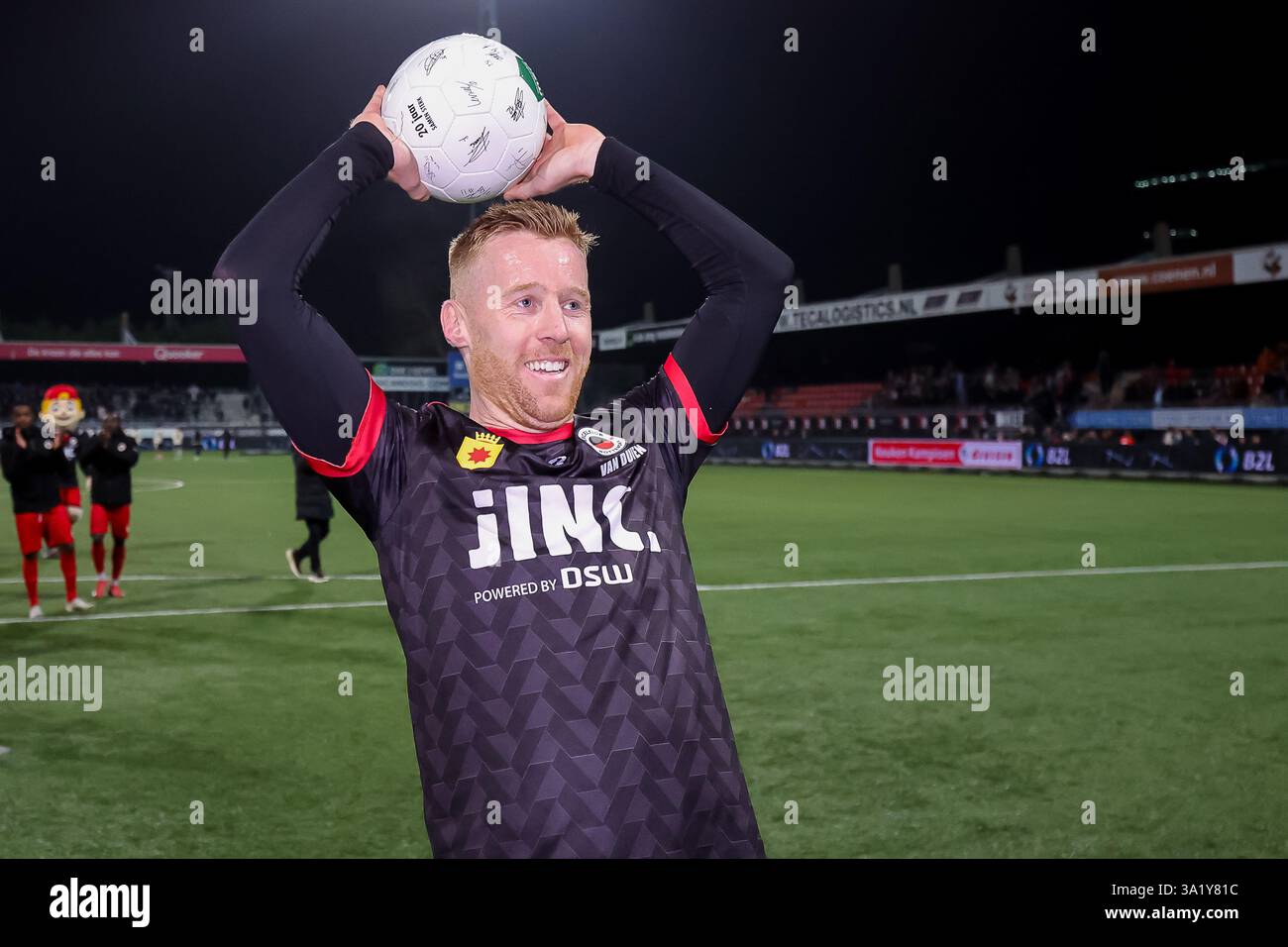Rotterdam - Mike van Duinen of Excelsior Rotterdam during the thiry ...