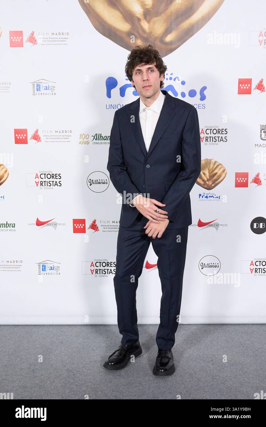 Fran Ocete aka Cristalino attends 33rd Union de Actores Awards - Red ...