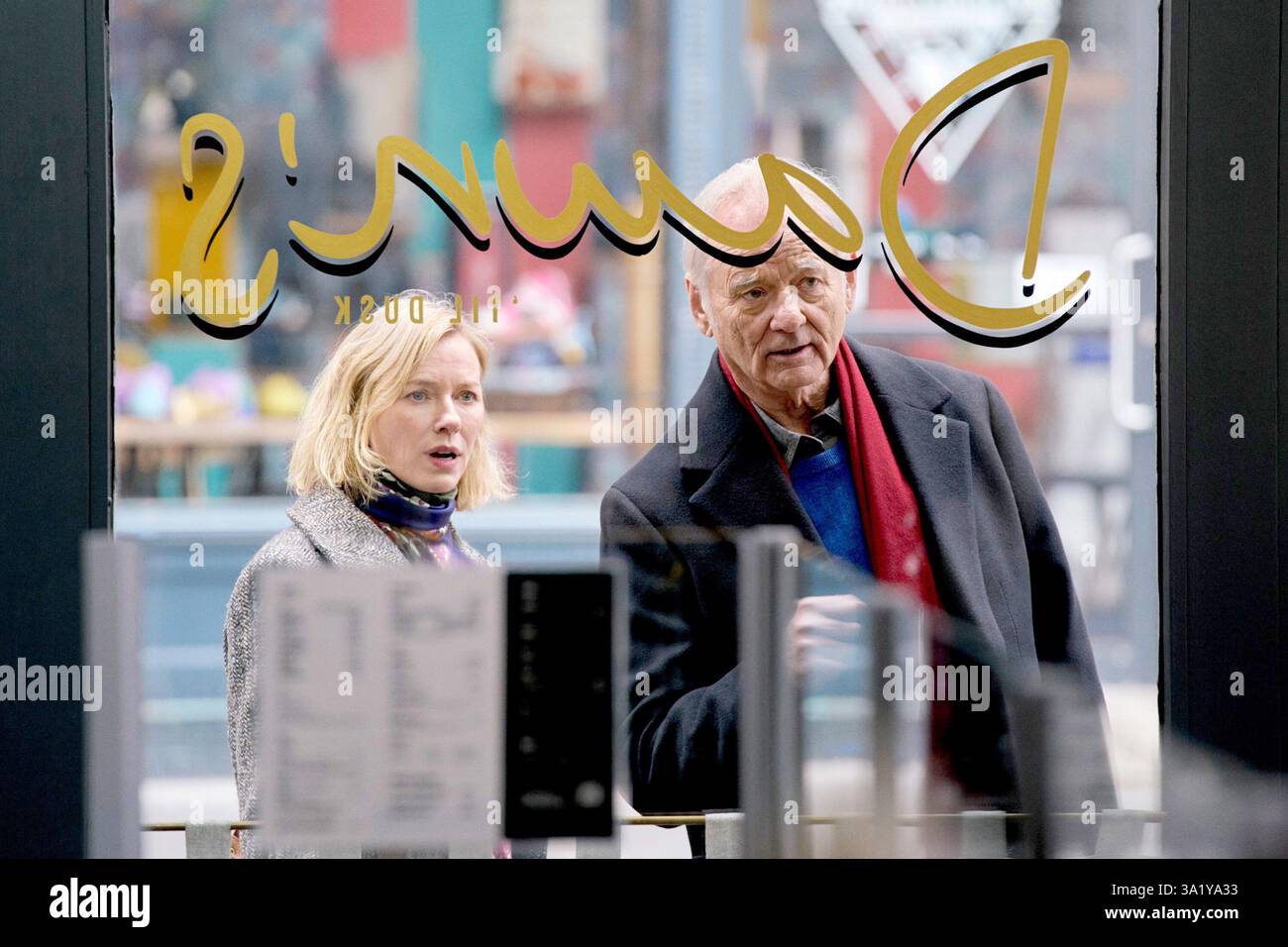 THE FRIEND, from left: Naomi Watts, Bill Murray, 2024. ph: Matt Infante ...