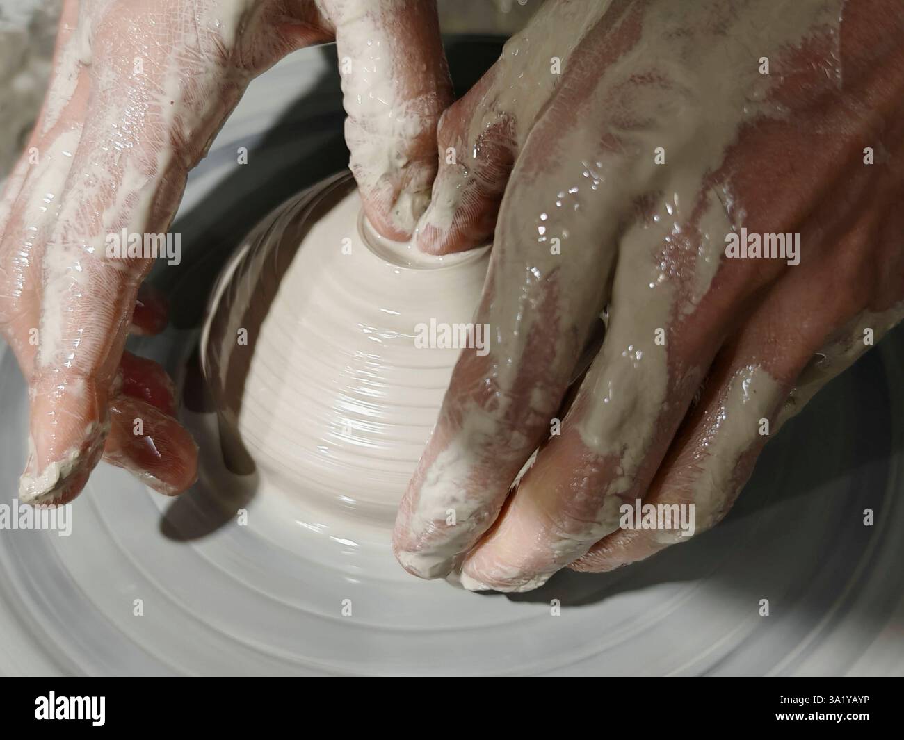 a pottery object made from clay, clay craft and ceramics pottery object ...