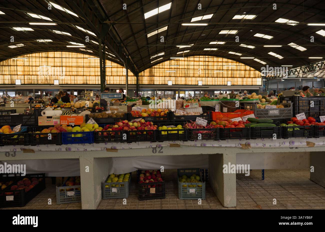 Fresh fruits, vegetables, and local goods fill the bustling stalls of ...