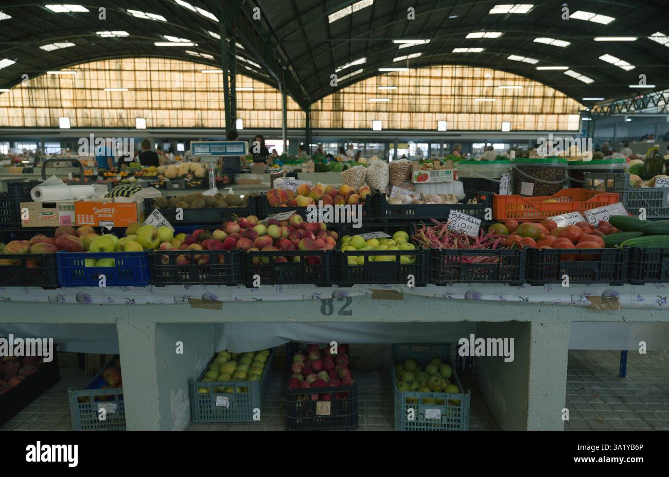 Vibrant selection of fresh fruits, vegetables, and local goods fill the ...
