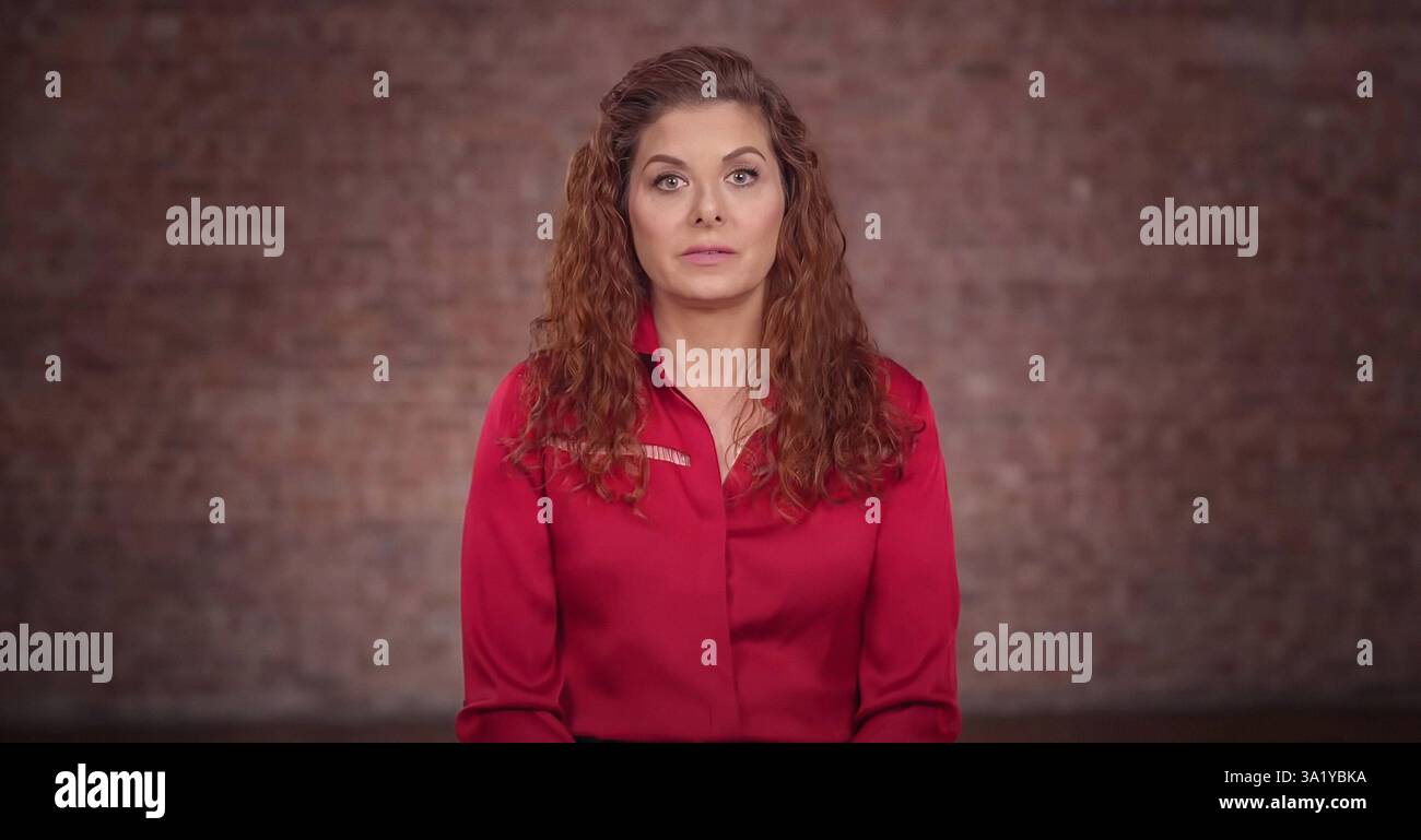 OCTOBER 8, Debra Messing, 2025. © Briarcliff Entertainment / Courtesy ...