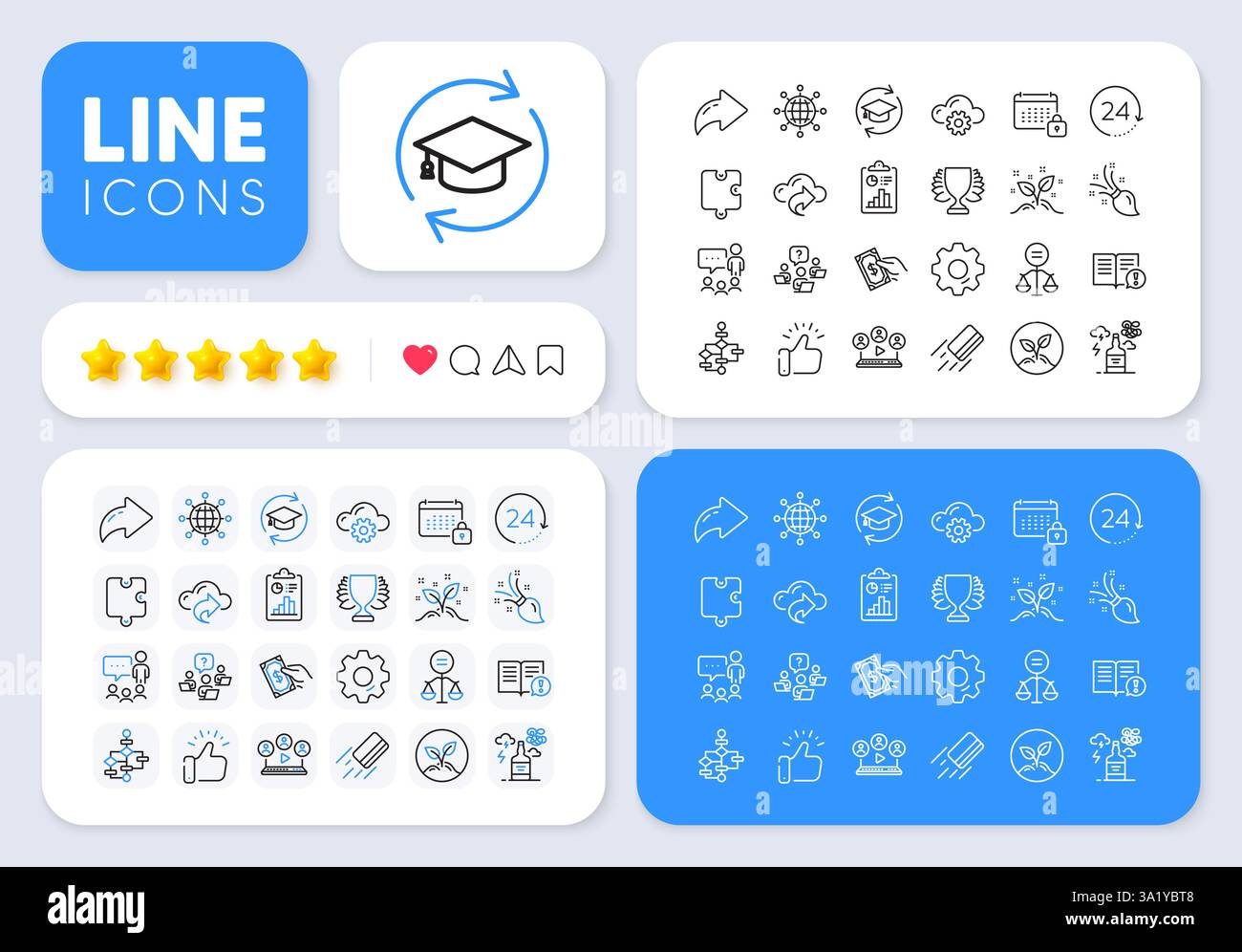 Alcohol addiction, Continuing education and Ethics line icons for web ...