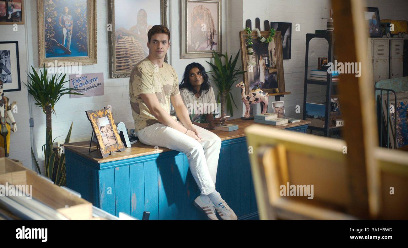 PICTURE THIS, from left: Hero Fiennes Tiffin, Simone Ashley, 2025 ...