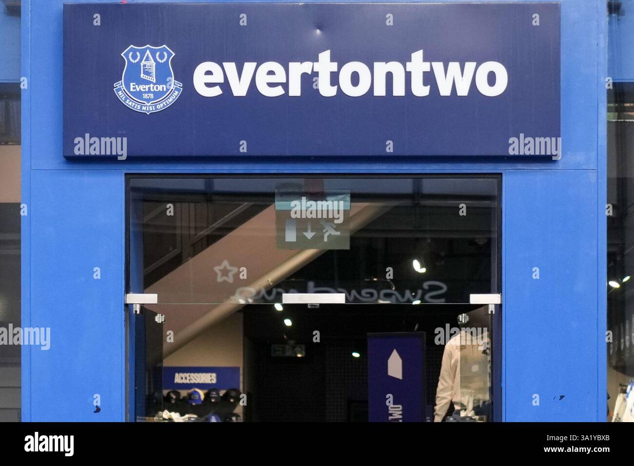 Evertontwo, a shop in Liverpool One with clothing and fan memorabilia ...