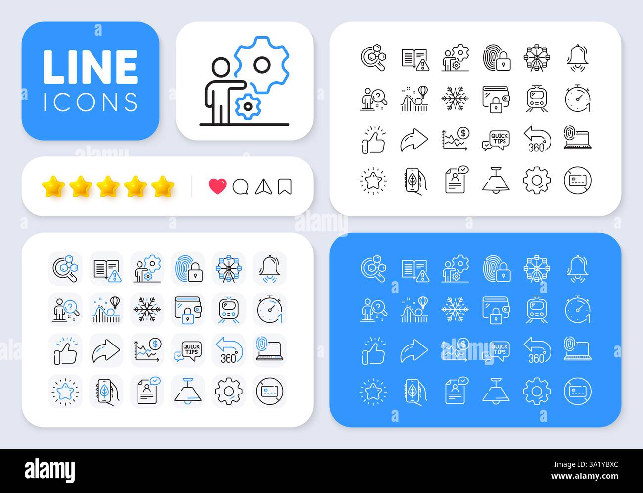 Chemistry lab, Job and Air conditioning line icons for web app. Pictogram icon. App line icons ...