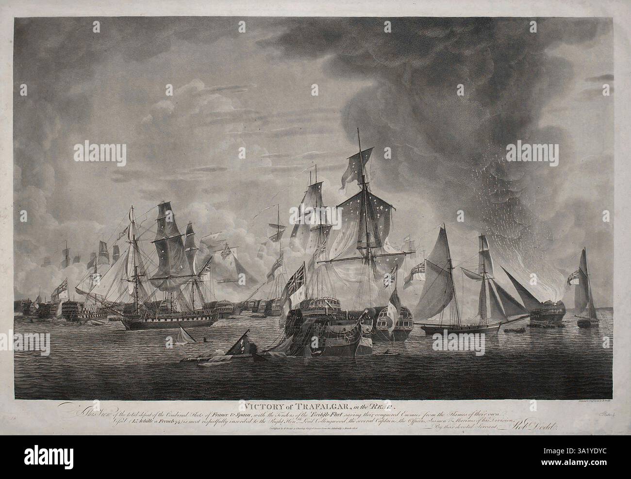 The Battle of Trafalgar was a major naval engagement fought off the ...