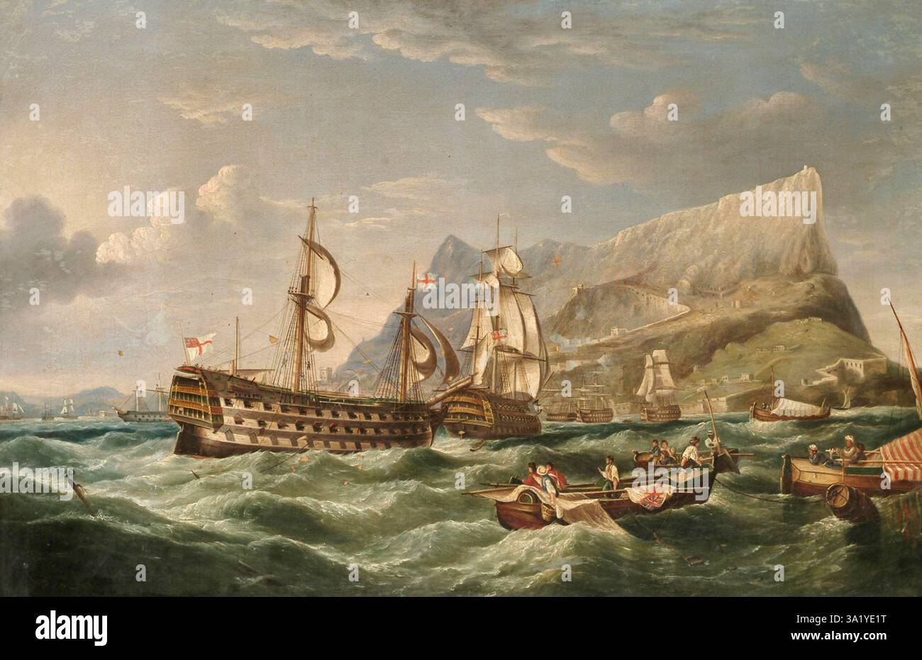 The Battle of Trafalgar was a major naval engagement fought off the ...