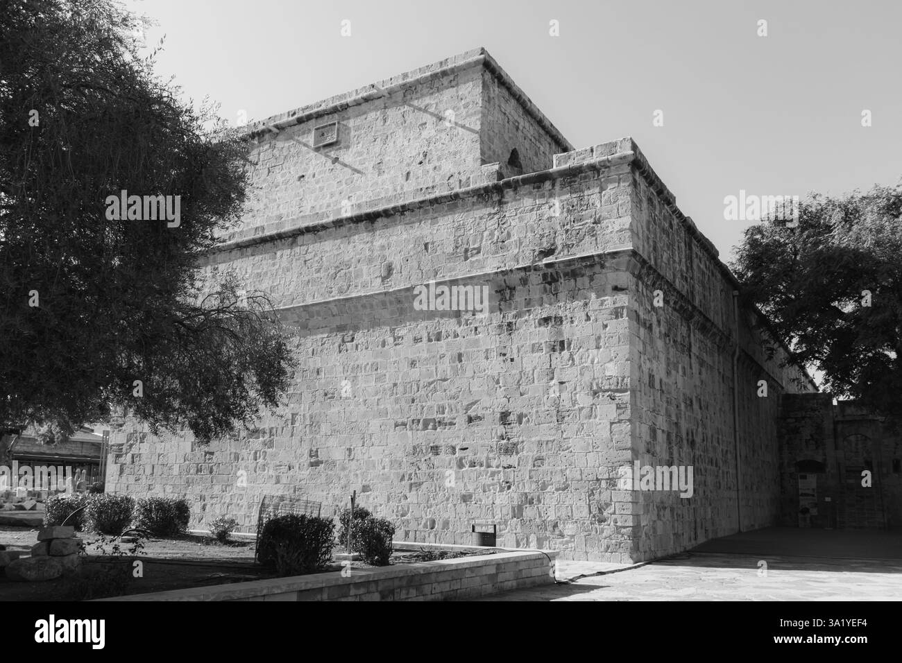 Cyprus medieval museum cyprus Black and White Stock Photos & Images - Alamy