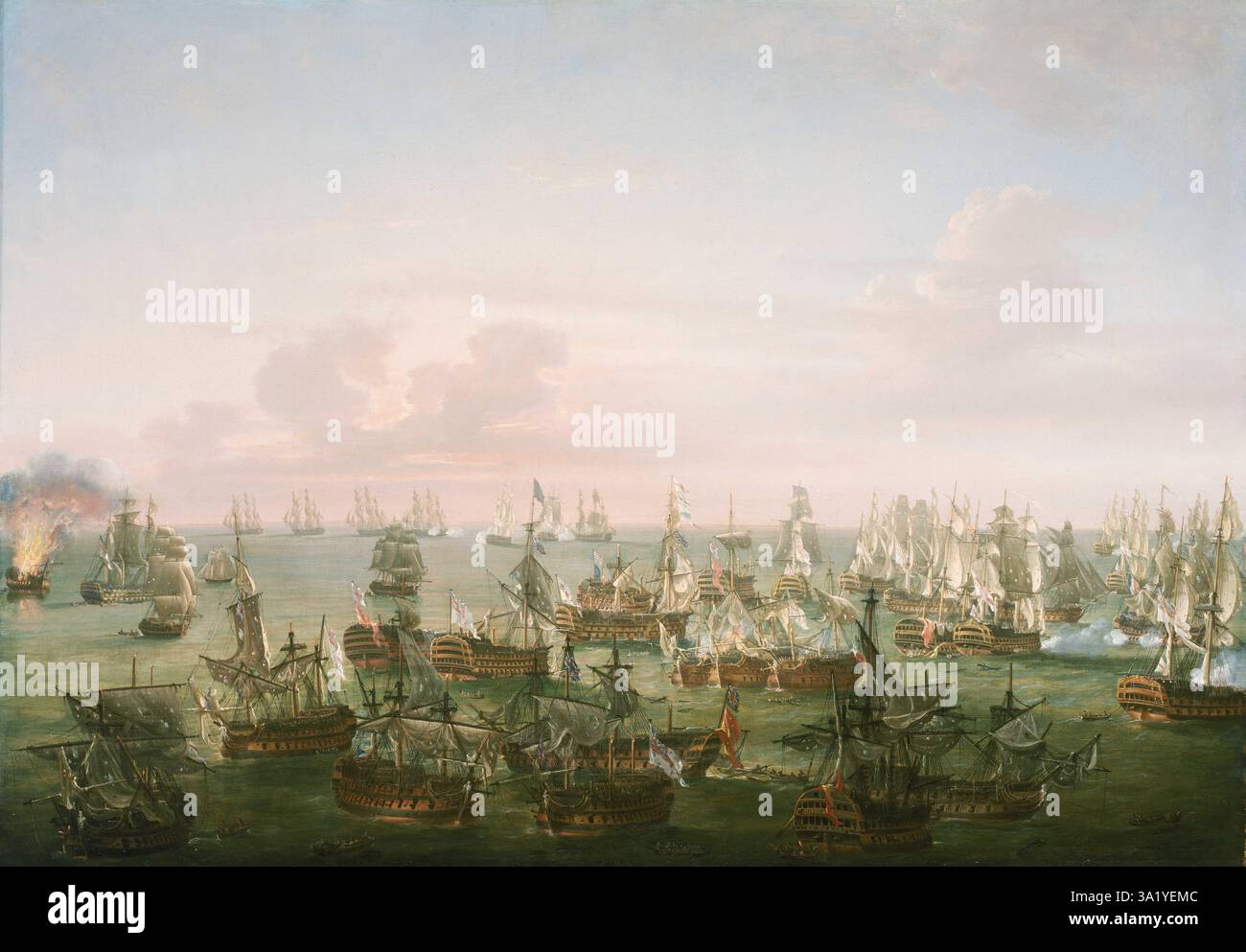 The Battle of Trafalgar was a major naval engagement fought off the ...