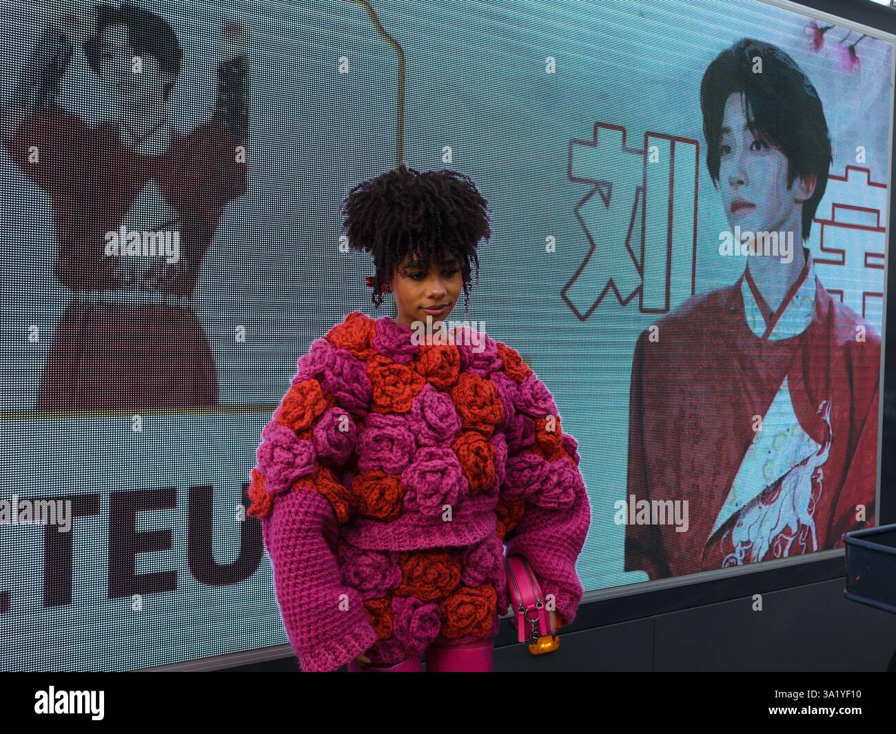 Le chanteur Chinois Liu Yu était attendu par de nombreux fans avant le ...