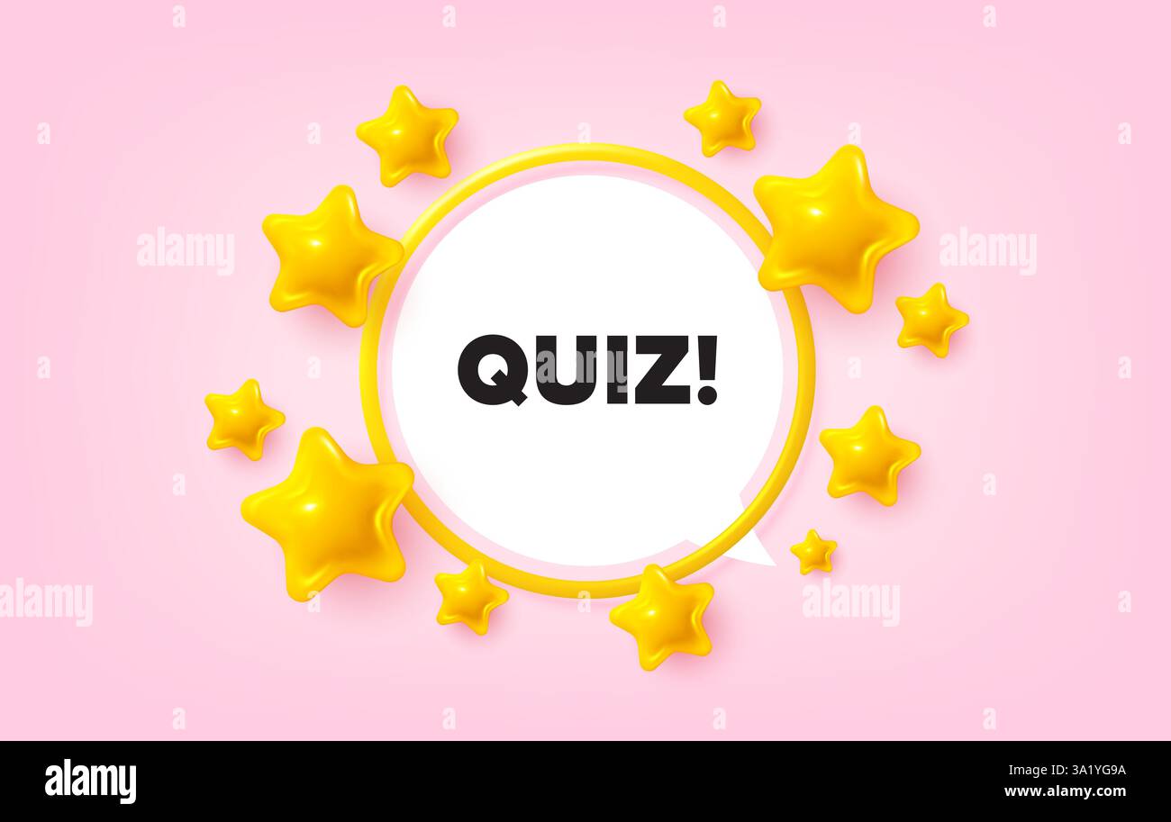 Quiz symbol. Answer question sign. Circle frame banner. Vector Stock ...