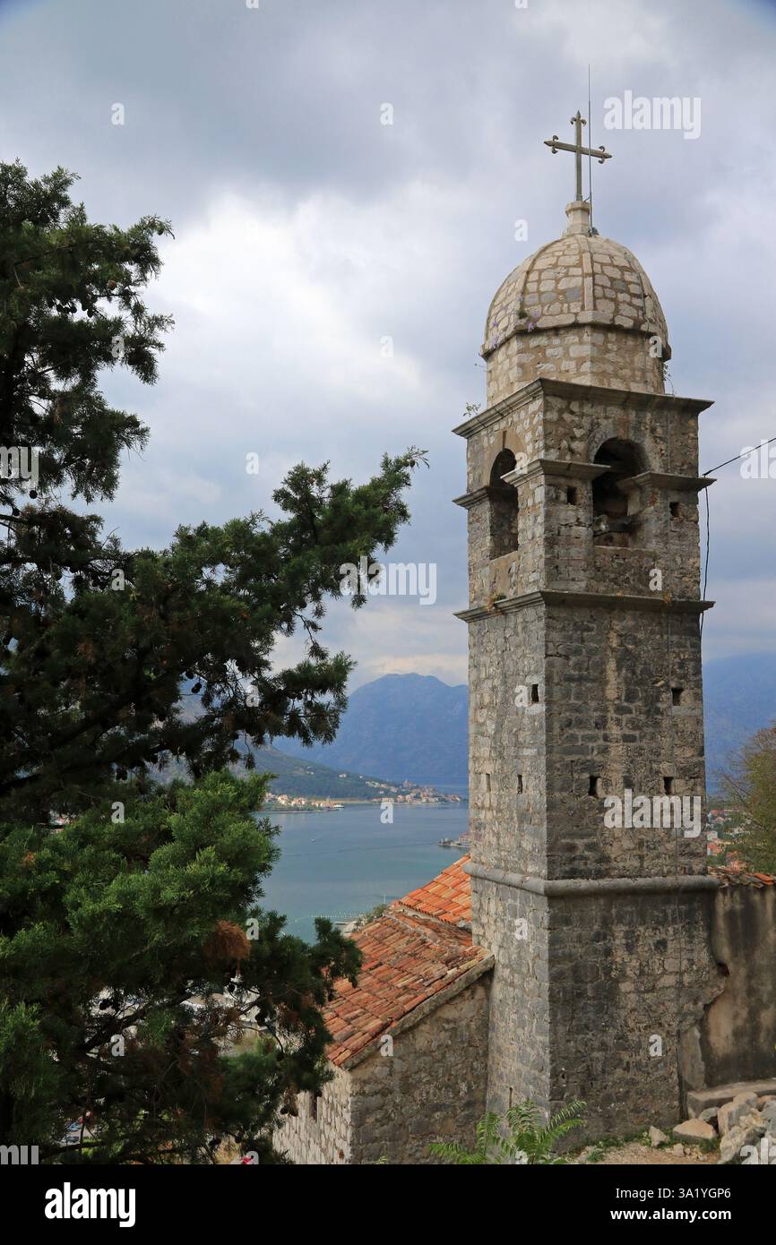 Church of Our Lady of Health , Kotor, Bay of Kotor, Boka Kotorska ...