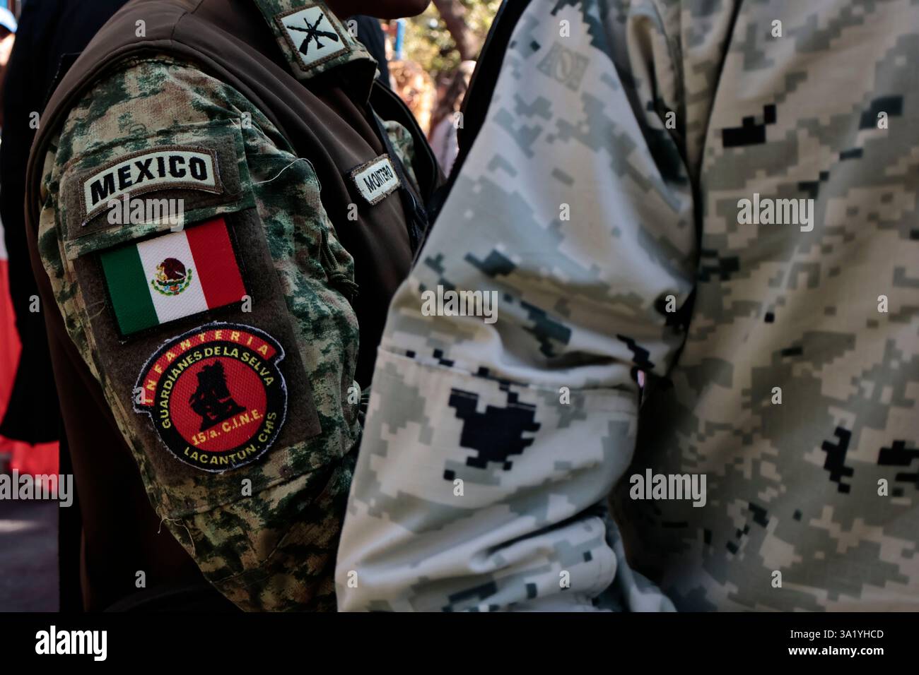 March 10, 2025, Mexico City, Cdmx, Mexico: Patrol units from the ...
