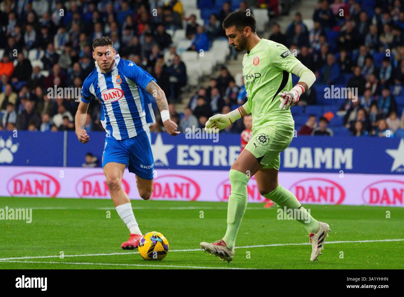 10th March 2025; RCDE Stadium, Cornella, Spain, Spanish La Liga ...
