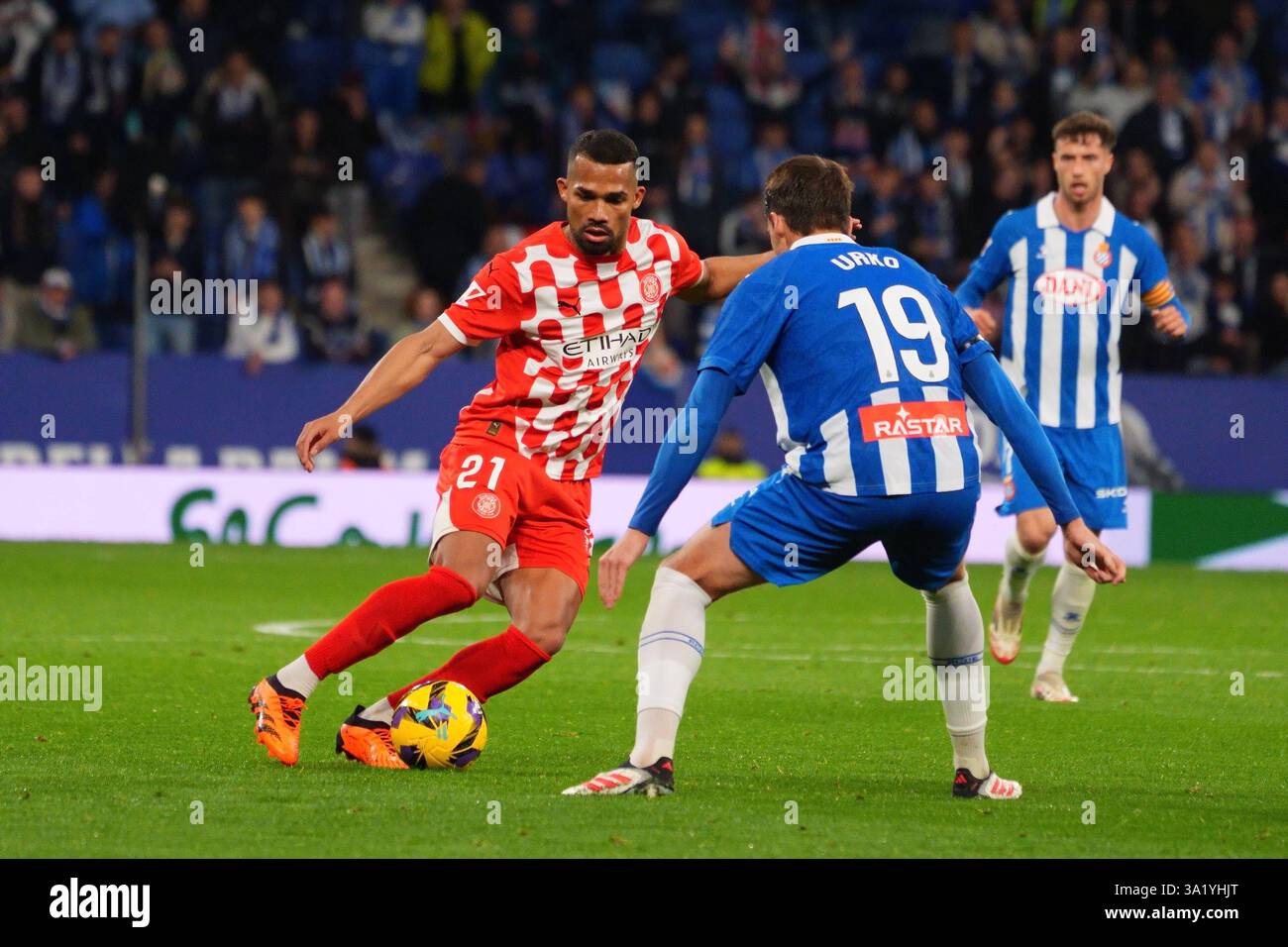 10th March 2025; RCDE Stadium, Cornella, Spain, Spanish La Liga ...