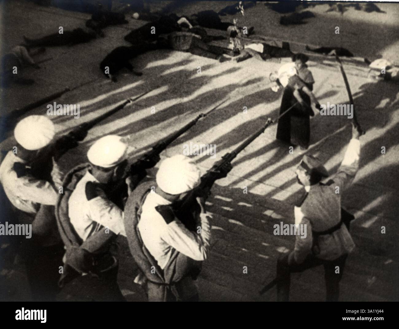 1925 , RUSSIA : The russian celebrated silent movie THE BATTLESHIP ...