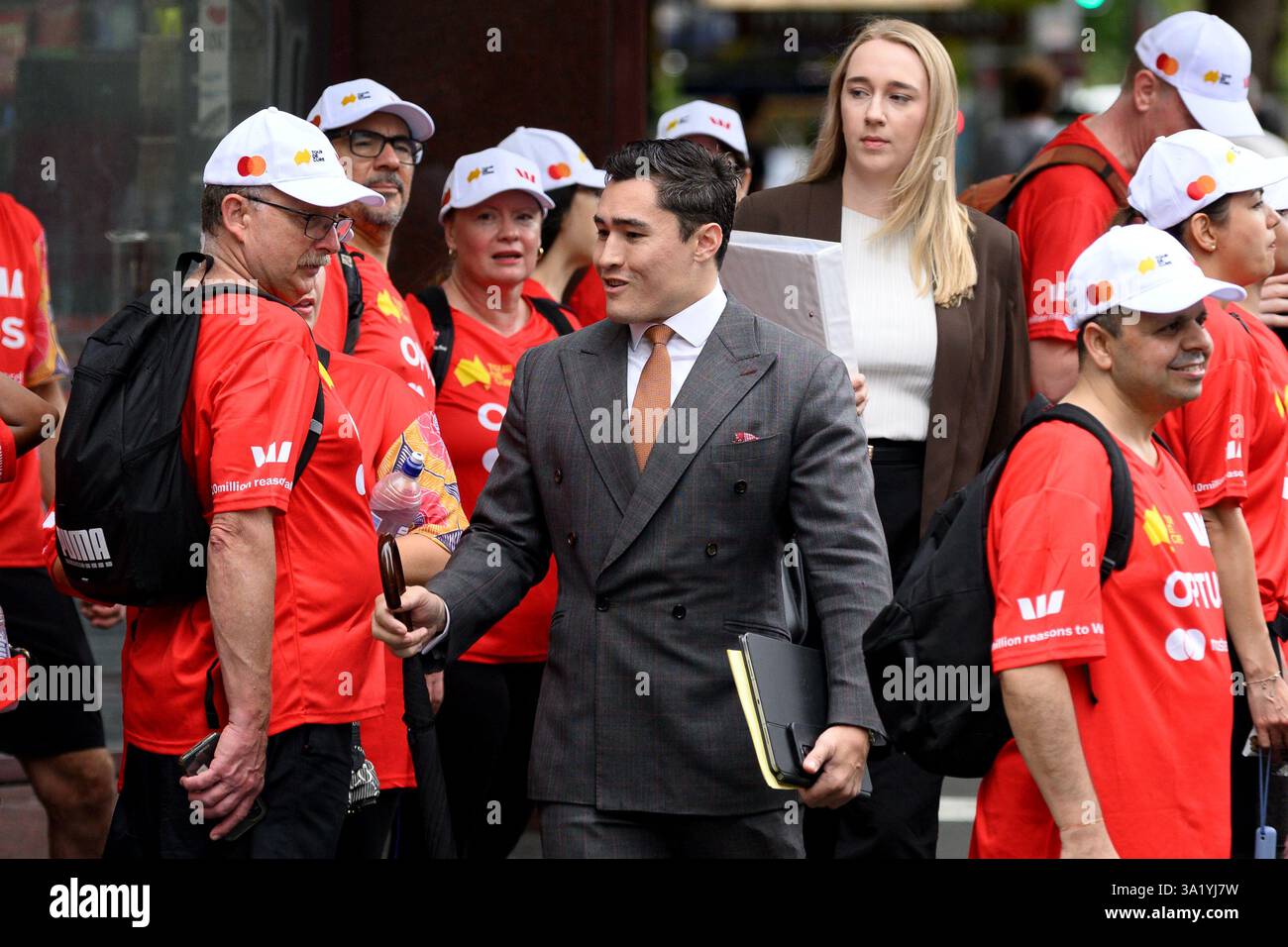Sydney, Australia. 11th Mar, 2025. Bryan Wrench, lawyer of Former radio ...