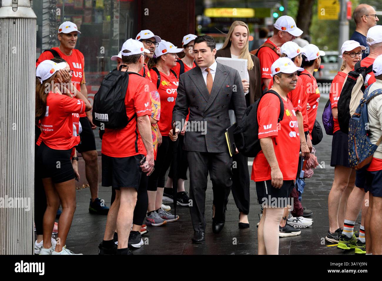 Sydney, Australia. 11th Mar, 2025. Bryan Wrench, lawyer of Former radio ...