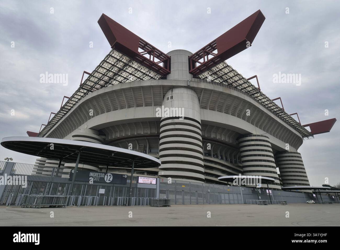 Giuseppe Meazza stadium commonly known as San Siro, is a football ...