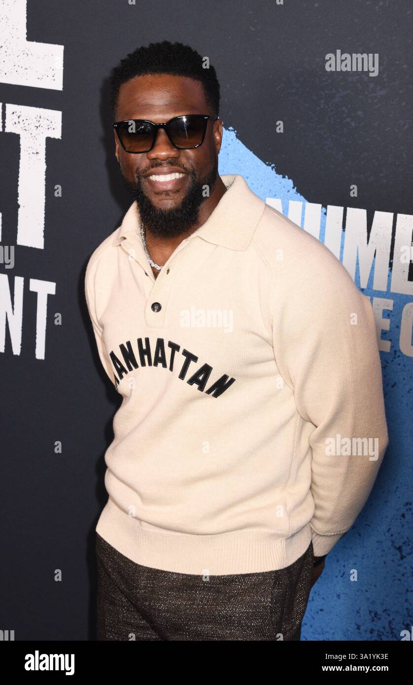 New York, NY, USA. 10th Mar, 2025. Kevin Hart at Apple TV 's Number One ...