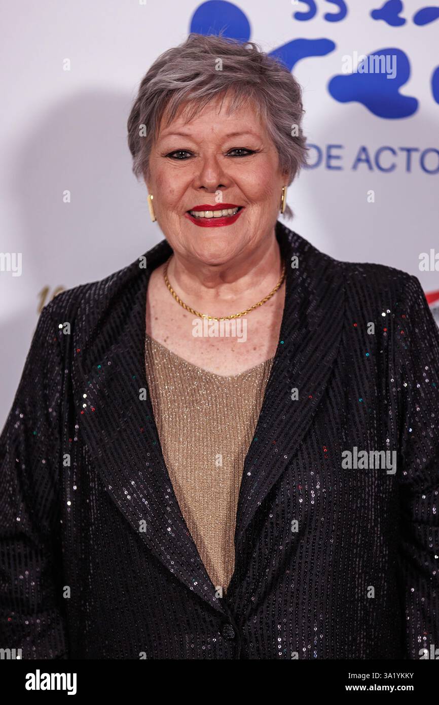 Madrid, Spain. 10th March 2025. María Garralón attends the red carpet ...