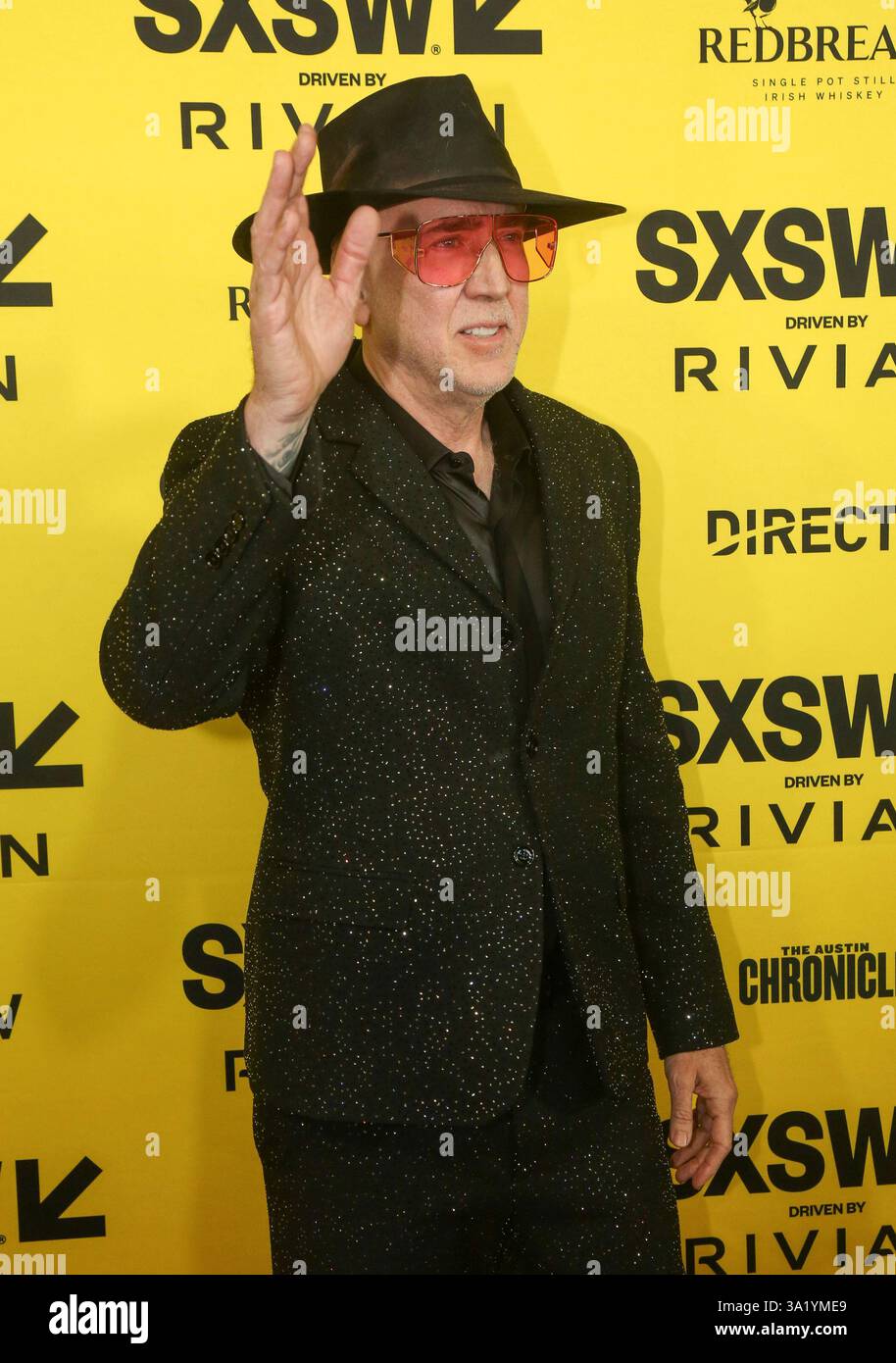 Nicolas Cage arrives for the the North American premiere of "The Surfer ...
