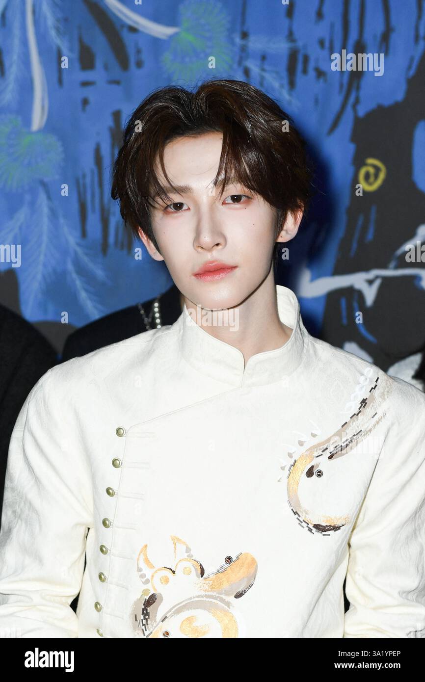 Liu Yu attending the Shiatzy Chen Womenswear Fall/Winter 2025-2026 show ...