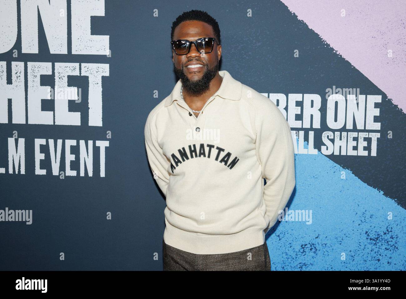 Kevin Hart attends the premiere of "Number One on the Call Sheet: Black ...
