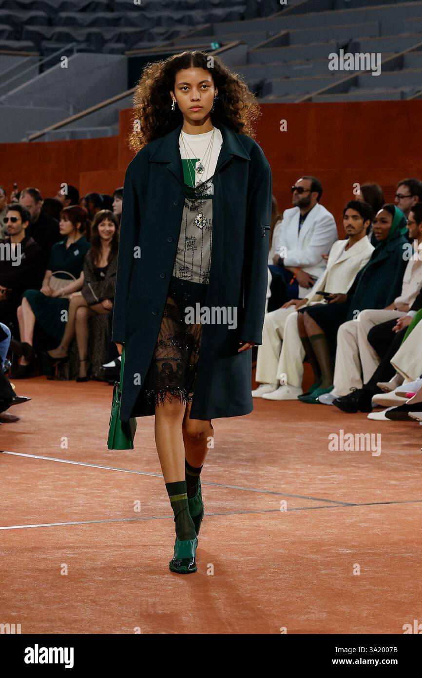 Paris, Frankreich. 09th Mar, 2025. LACOSTE Autumn-Winter 2025 runway ...