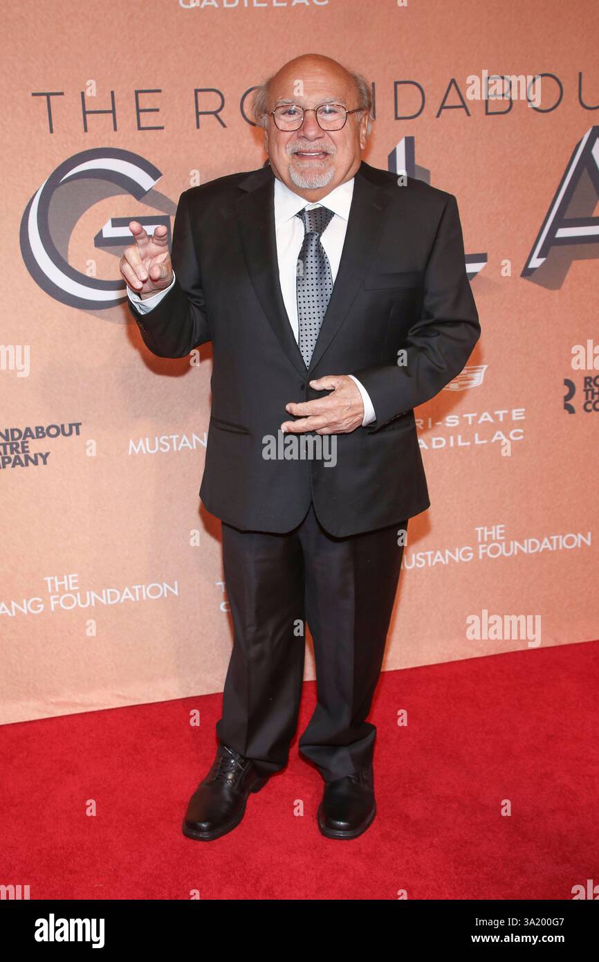 Actor Danny DeVito attends the Roundabout Theatre Company Gala at The ...