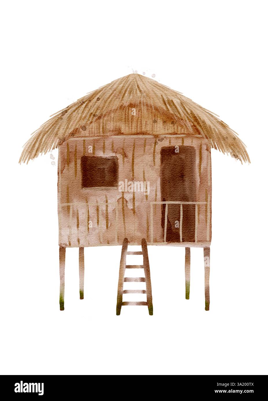 Stilt house Cut Out Stock Images & Pictures - Alamy