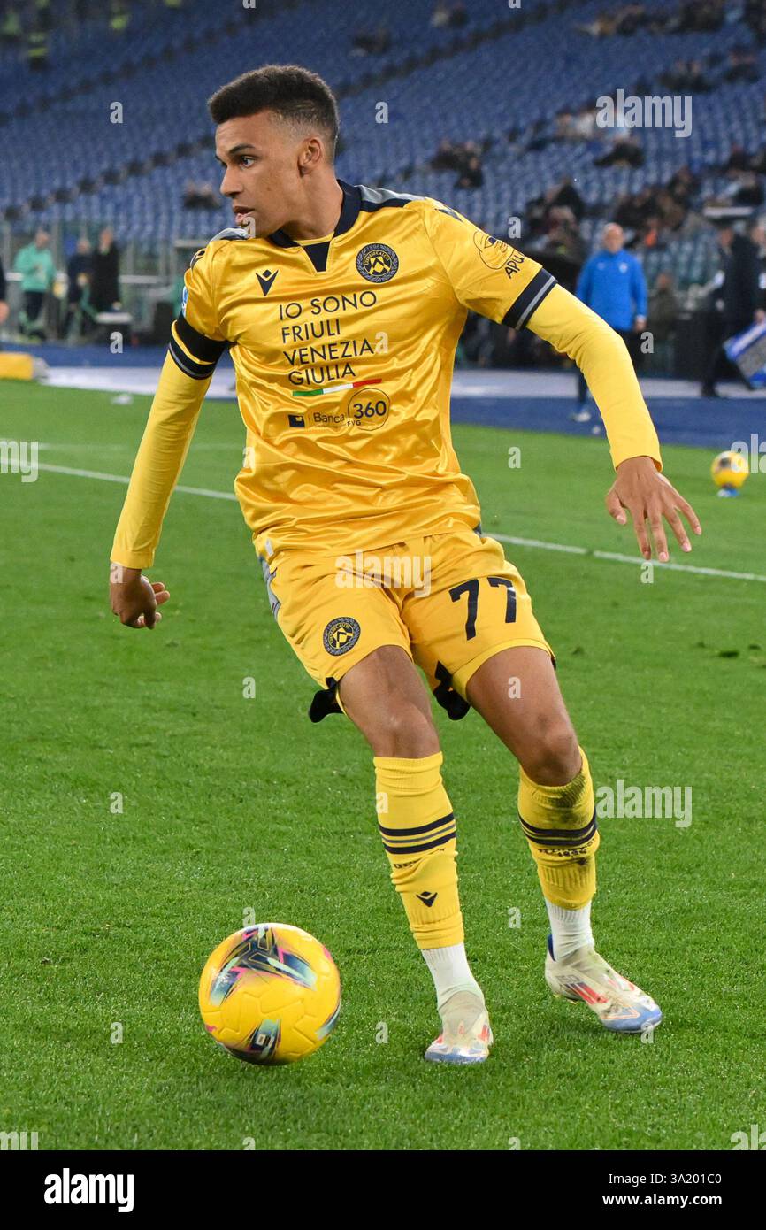 Rome, Italy. 10th Mar 2025, Olimpico Stadium, Rome, Italy; Serie A ...