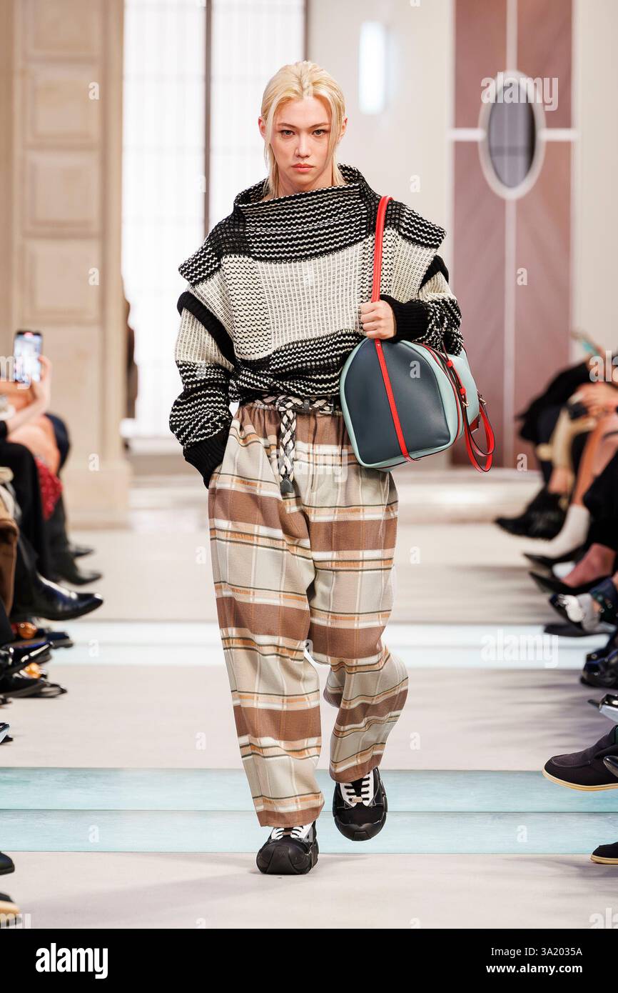 Felix Yongbok Lee at LOUIS VUITTON Autumn-Winter 2025 runway during ...