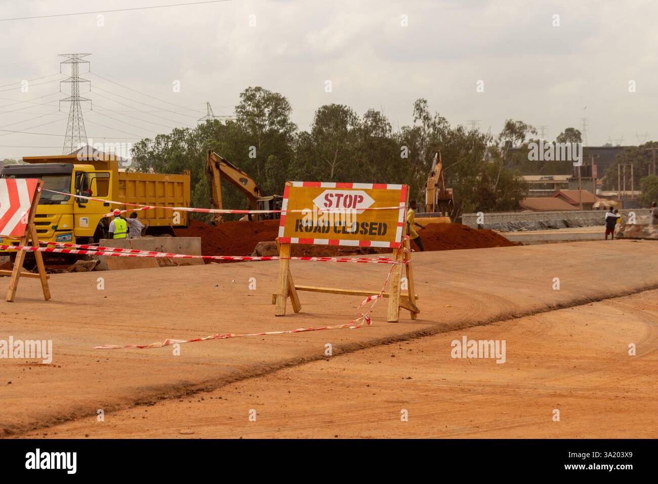 Nigeria highway hi-res stock photography and images - Alamy