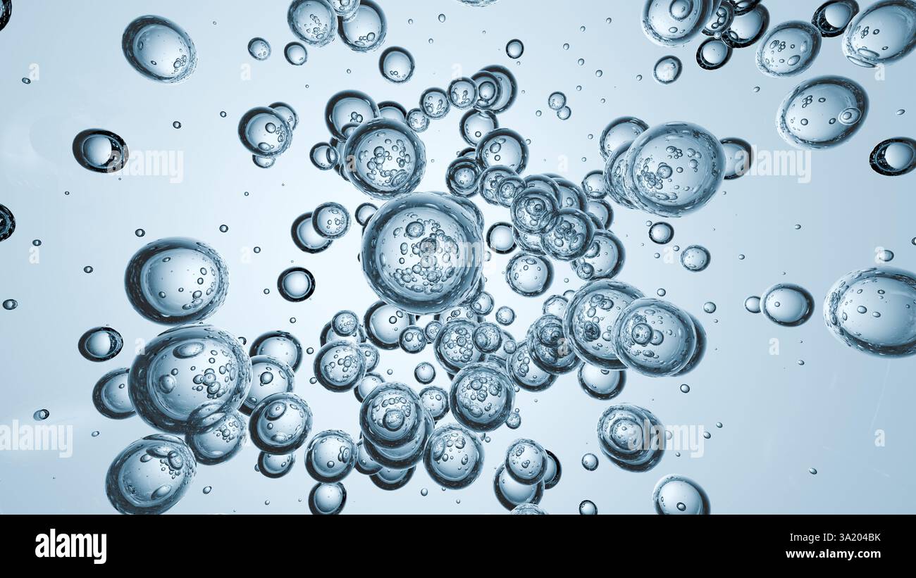 Air bubbles in water rise hi-res stock photography and images - Alamy