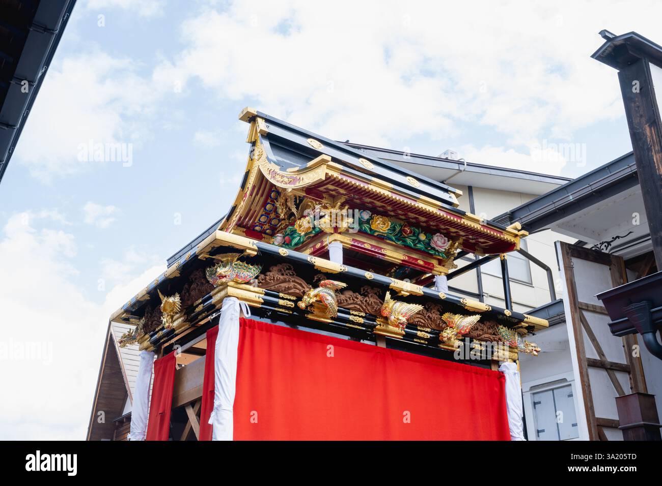 Takayama, Gifu, Japan - APR 17 ,2024: Japanese Traditional Festival ...