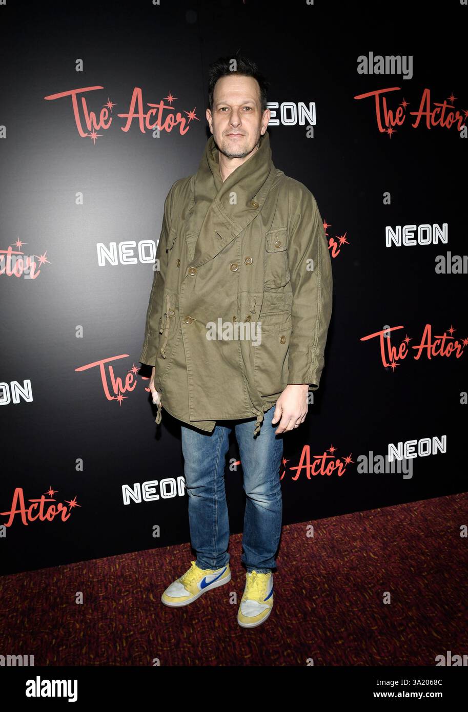 Josh Charles attends the premiere of Neon's "The Actor" at Village East ...