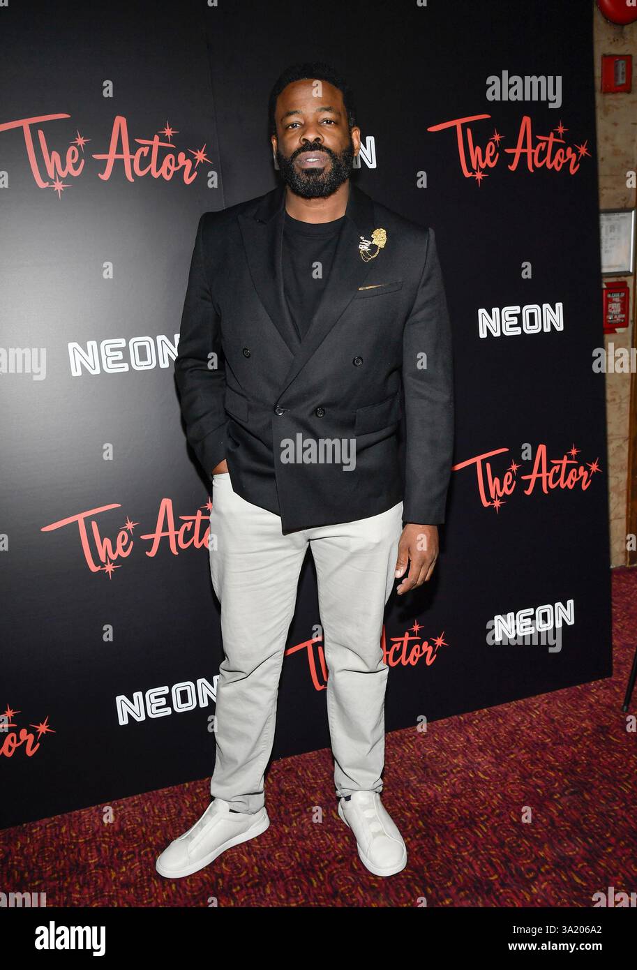 Chiké Okonkwo attends the premiere of Neon's "The Actor" at Village East by Angelika on Monday ...